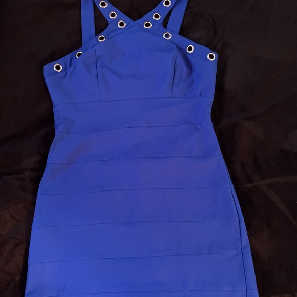 Trixxi | Dresses | Sexy Electric Blue Cocktail Dress | Poshmark